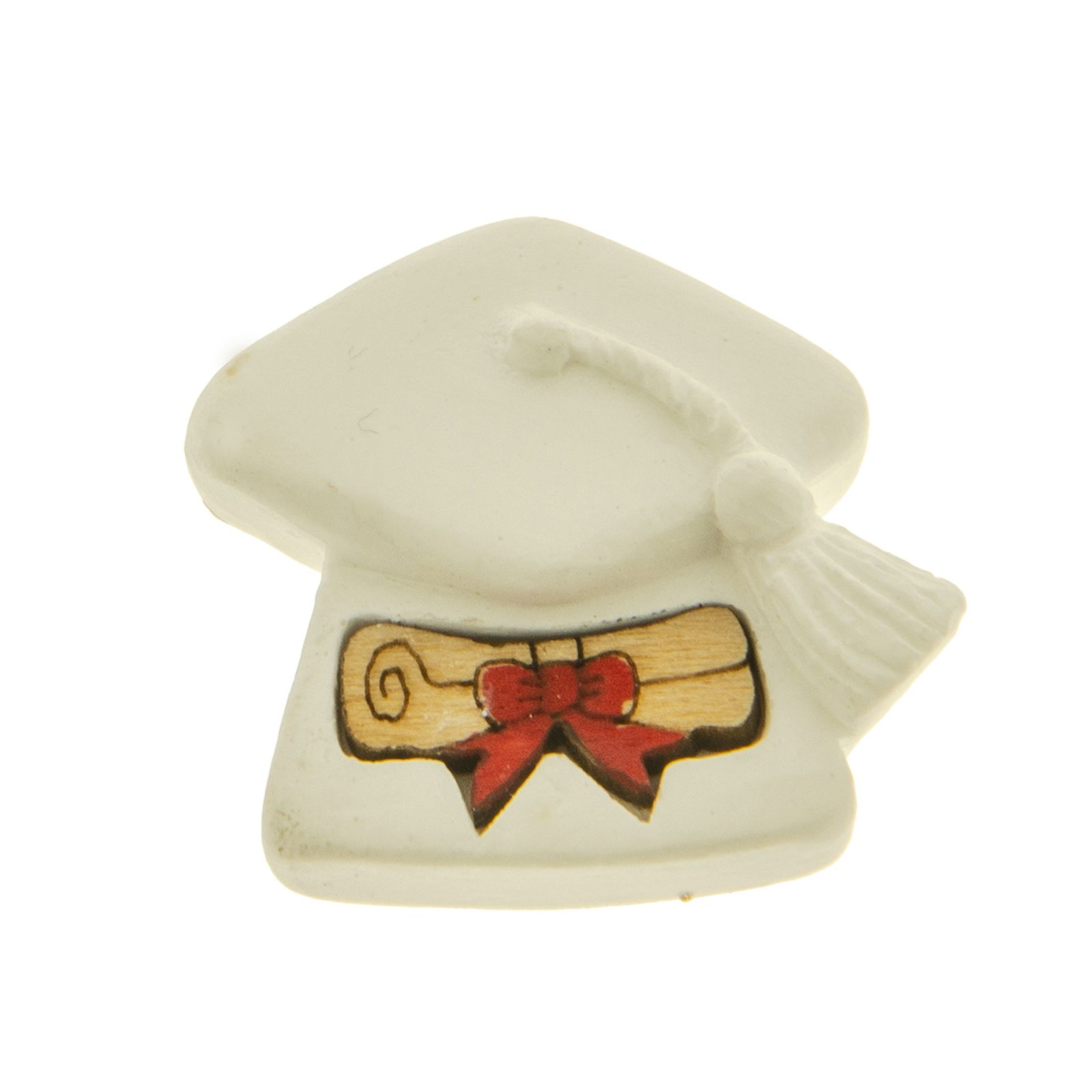 GESSETTI TOCCO LAUREA CON APPLICAZIONE PERGAMENA IN LEGNO CONFETTATE ...