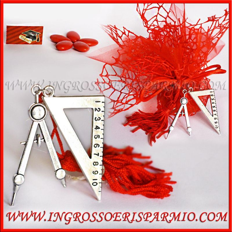 COMPASSO E SQUADRA BOMBONIERE INGEGNERIA ARCHITETTURA GEOMETRA - Doni ...