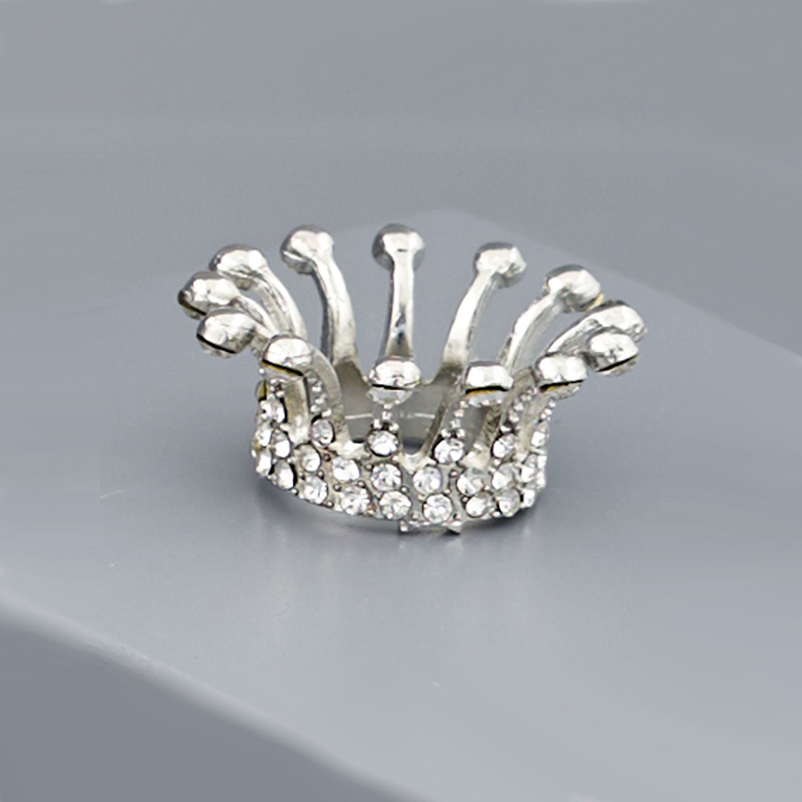 CORONE SEGNAPOSTO ORIGINALI CON STRASS A 13 PUNTE - Doni Bomboniere