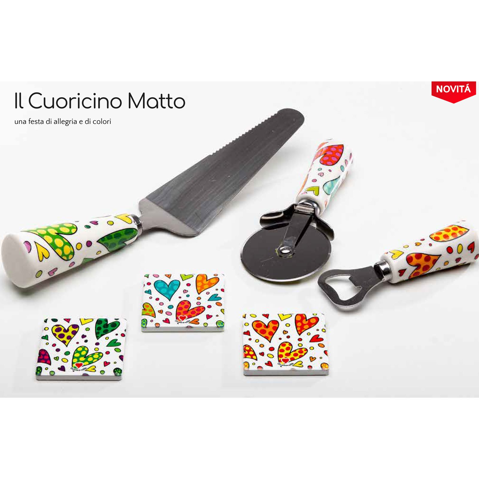 PALETTA PER TORTA CUOREMATTO COLLEZIONE CUORICINO BOMBONIERE UTILI ...