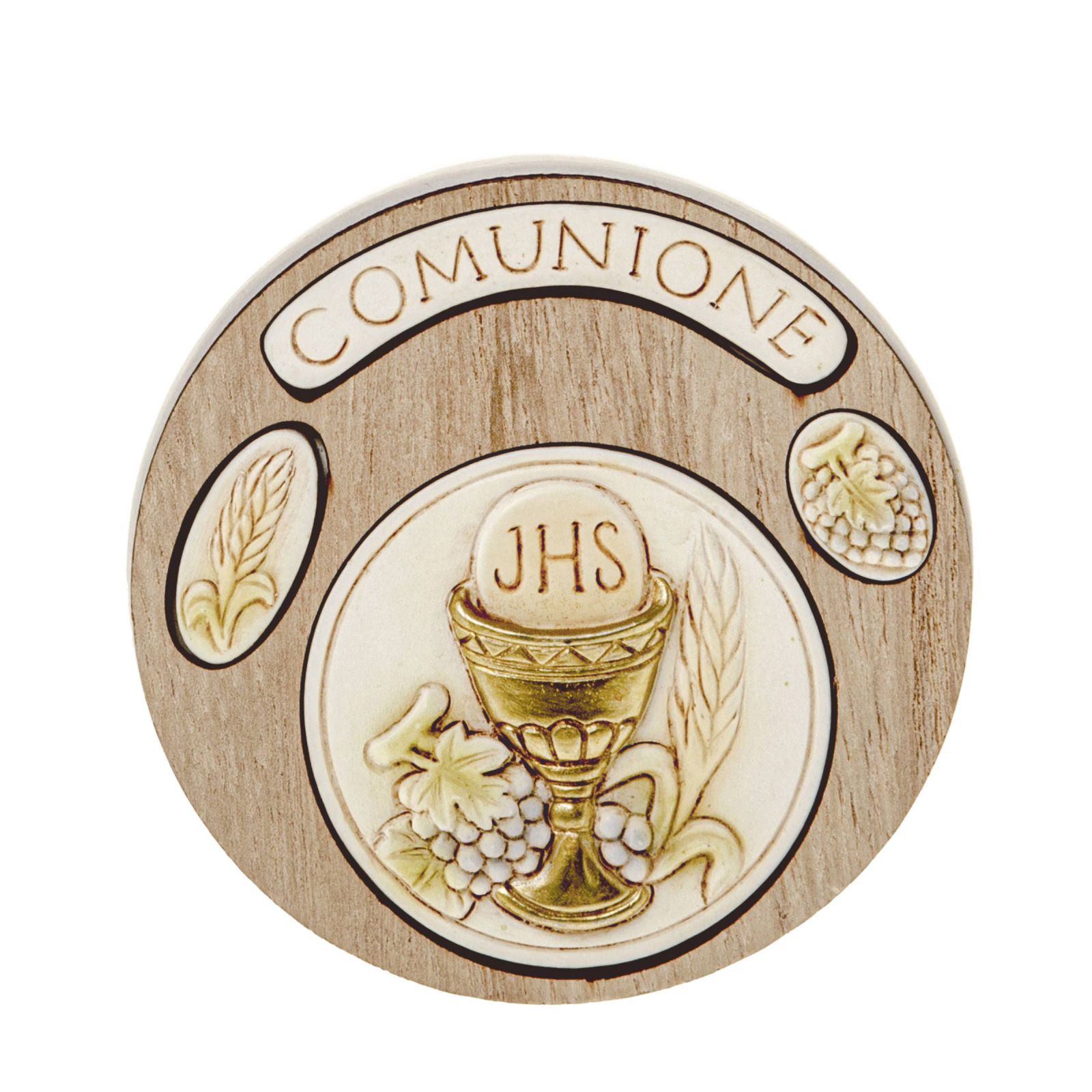 BOMBONIERA SACRA PRIMA COMUNIONE - CALICE, OSTIA E SPIGA - Doni Bomboniere