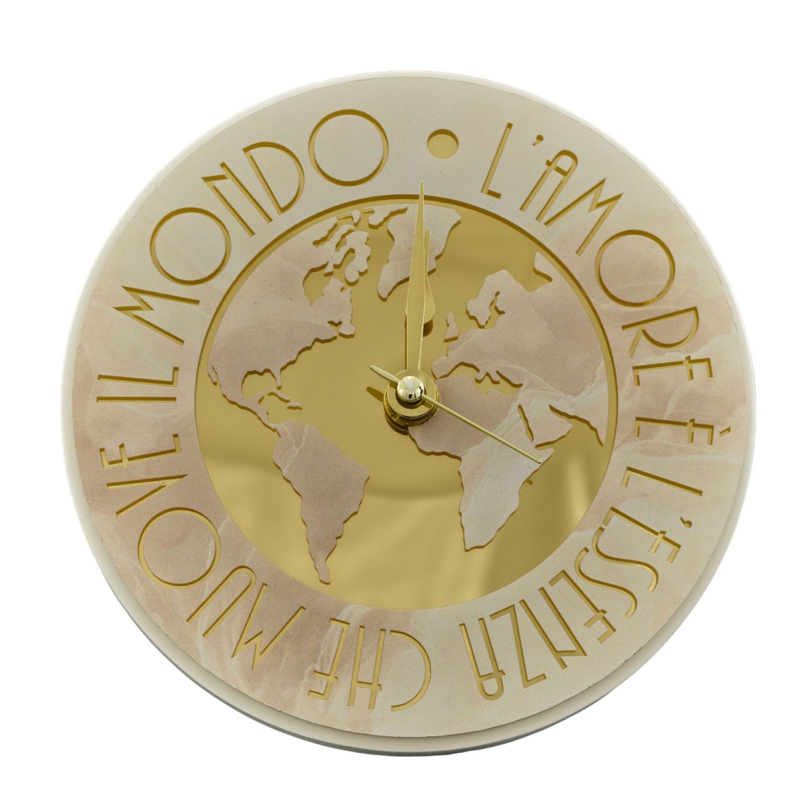 OROLOGIO TONDO CON PLANISFERO - L'ESSENZA CHE MUOVE IL MONDO - Doni ...