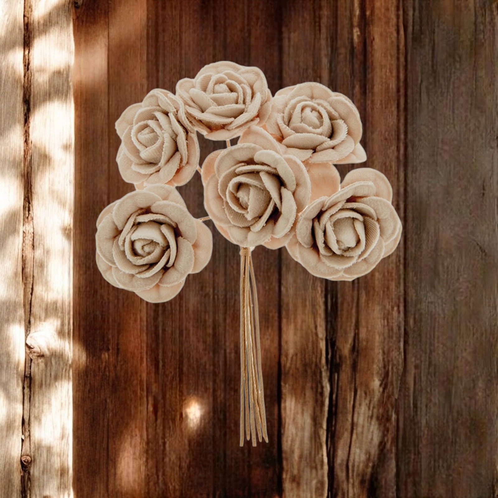 ROSELLINA DECORATIVA PER BATTESIMO E COMUNIONE - Doni Bomboniere