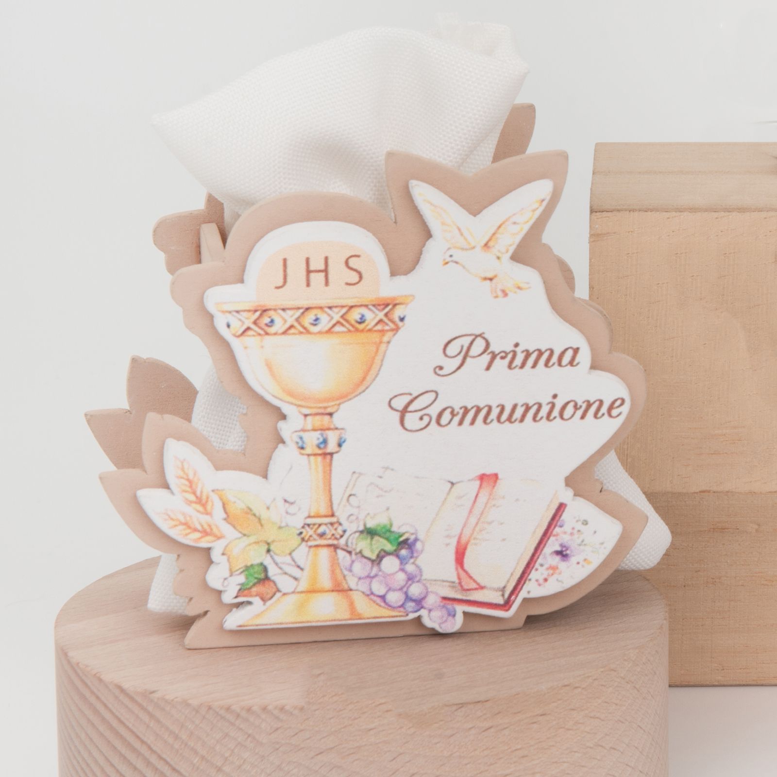 SCATOLINA PORTA CONFETTI PRIMA COMUNIONE CON SIMBOLI RELIGIOSI - Doni ...